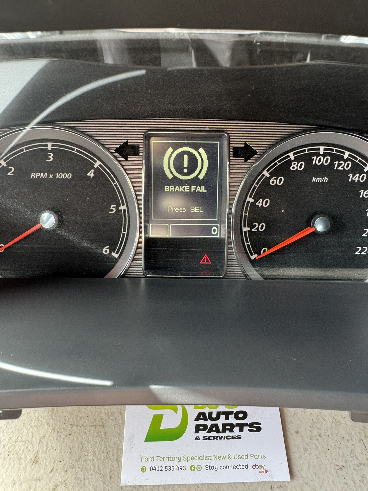 FORD TERRITORY INSTRUMENT CLUSTER, DIESEL, TS/TITANIUM, 2011-2014 AR79 ...
