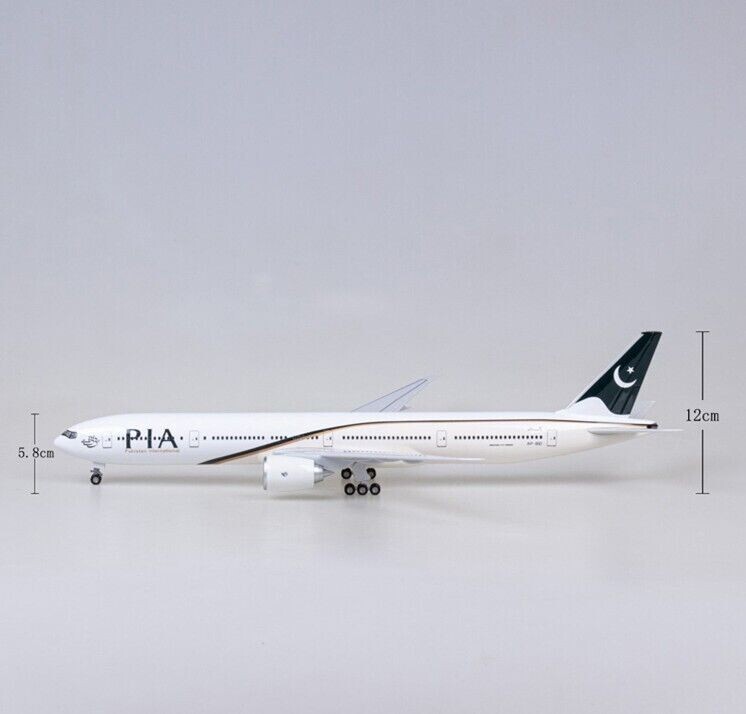 47CM PIA Pakistan BOEING 777-300ER Passenger Airplane Landing Gear ...