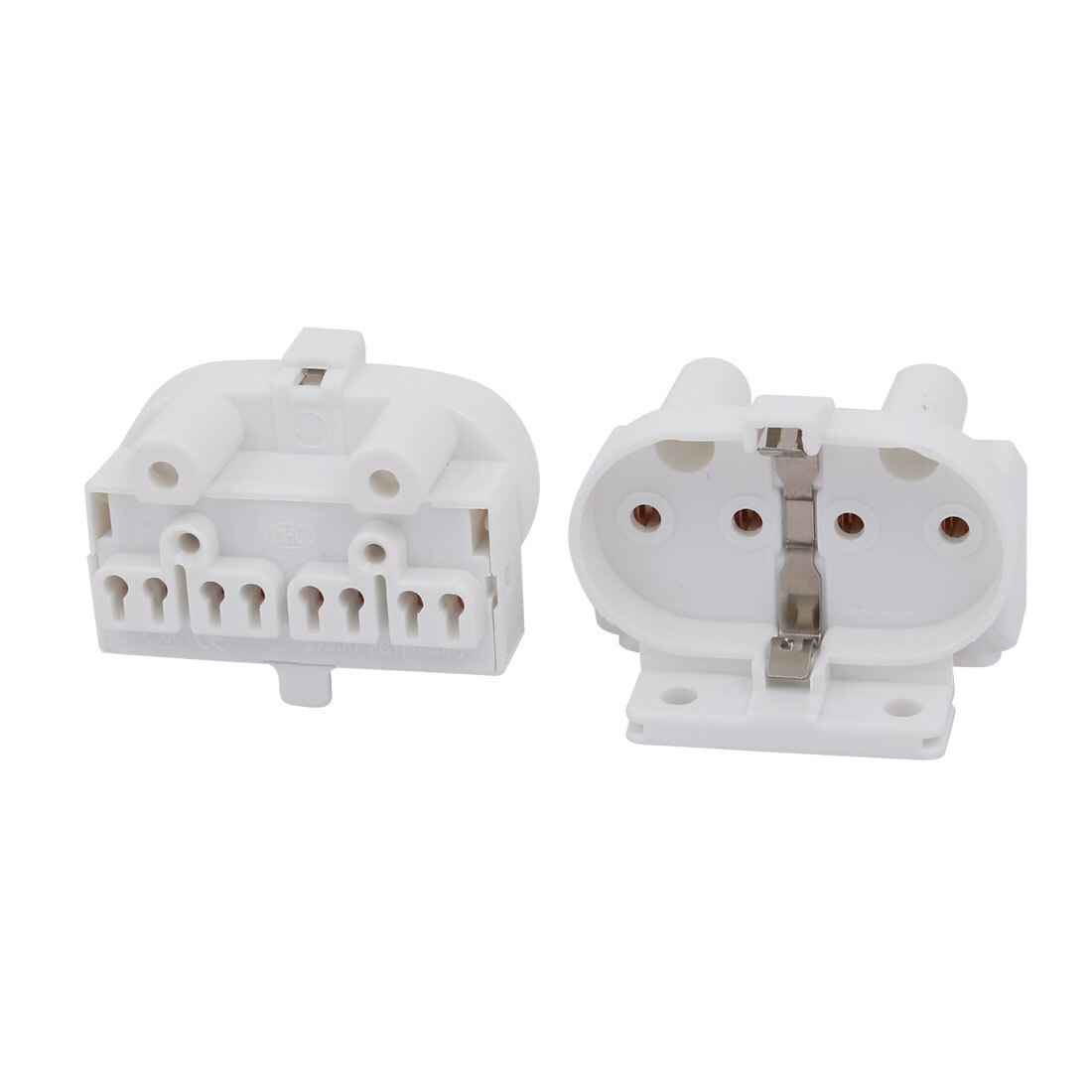 8Pcs 2G11-F446 AC 500V 2A H Light Socket Base Lamp Holder | eBay UK