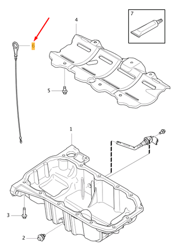 Jauge d'huile moteur VOLVO V60 MK1 31460673 NEUF ORIGINAL | eBay