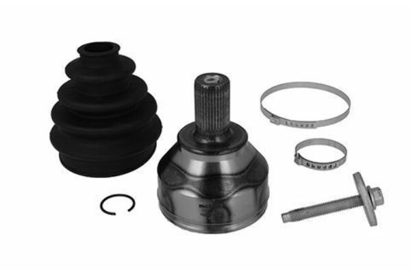 GELENK ANTRIEBSWELLE WHEEL SIDE METELLI 15-1774 A FÜR VOLVO S40 II,V50 ...