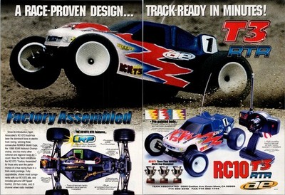 Team Associated AE RC10T3 RTR Print Ad Wall Art Decor Team Built | eBay