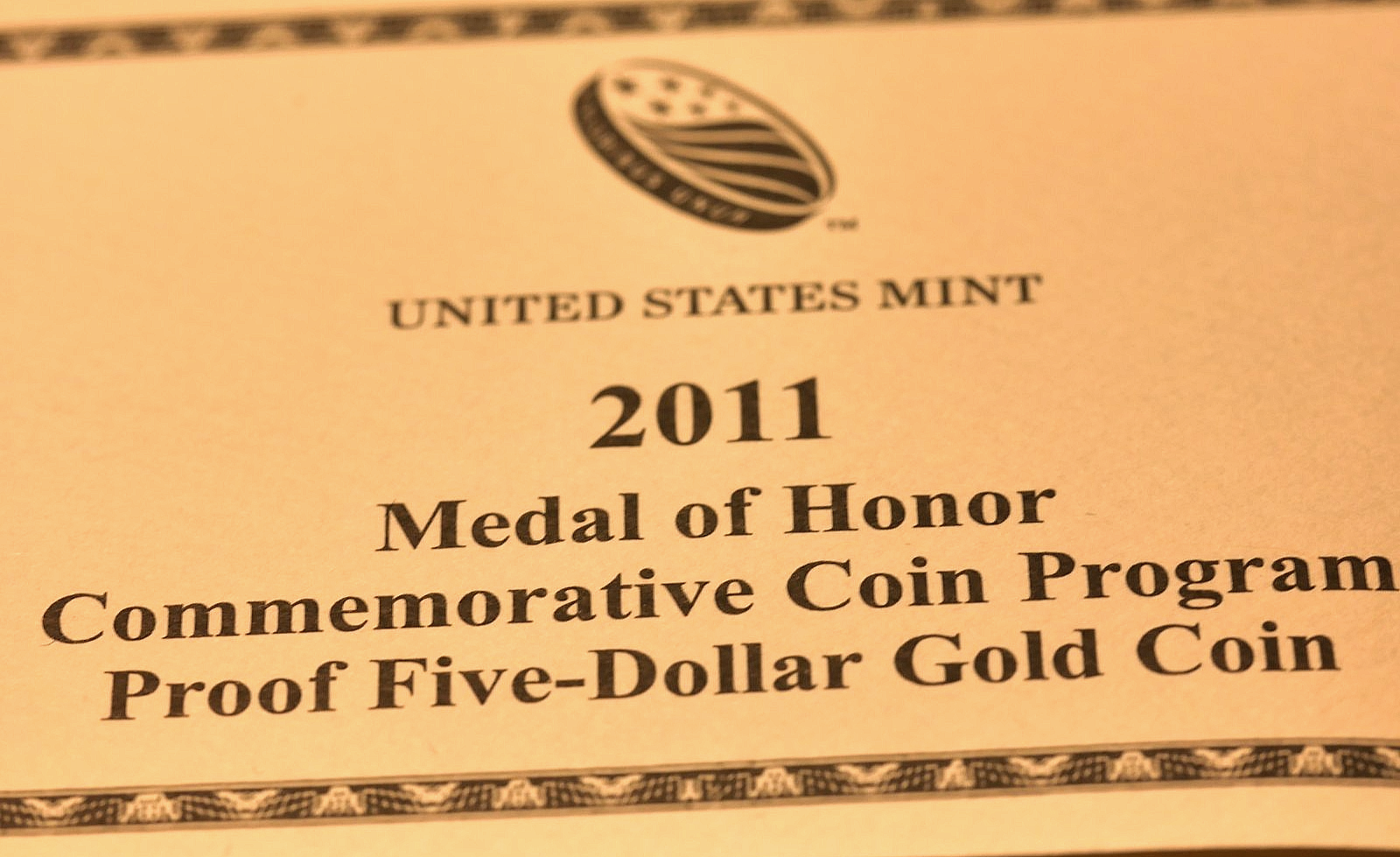 2011 Medal of Honor Coin $5 Dollar Gold Proof 150 Anniversary | eBay
