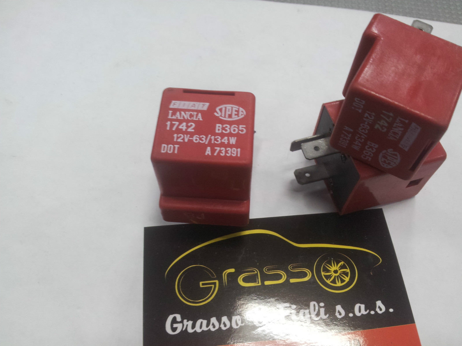 Relais Intermittenza Sipea 12V Originale Fiat Lancia 1742 B365 12v 63 ...