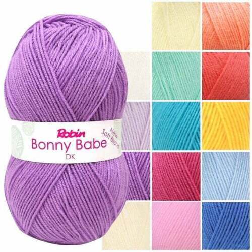 Robin Bonny Babe Soft Baby DK 100g Knitting Crochet Wool Yarn | eBay