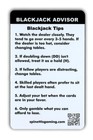 Instructional Services Basic Strategy Card for Blackjack | eBay