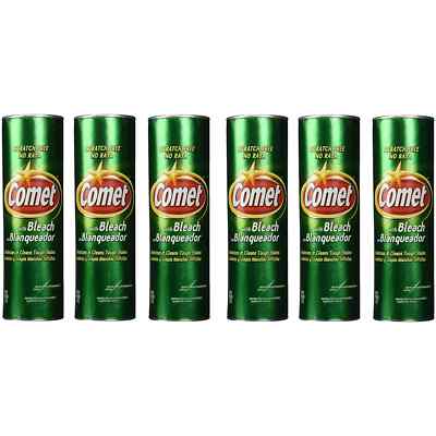 COMET Dish Washing Powder Cleanser Detergent Bleach Kitchen Cleaner ...