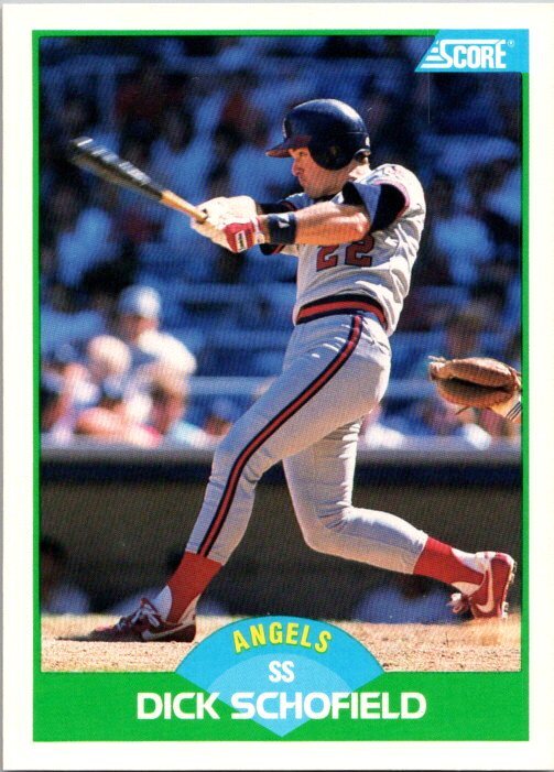 1989 Score Baseball 16 Dick Schofield | eBay