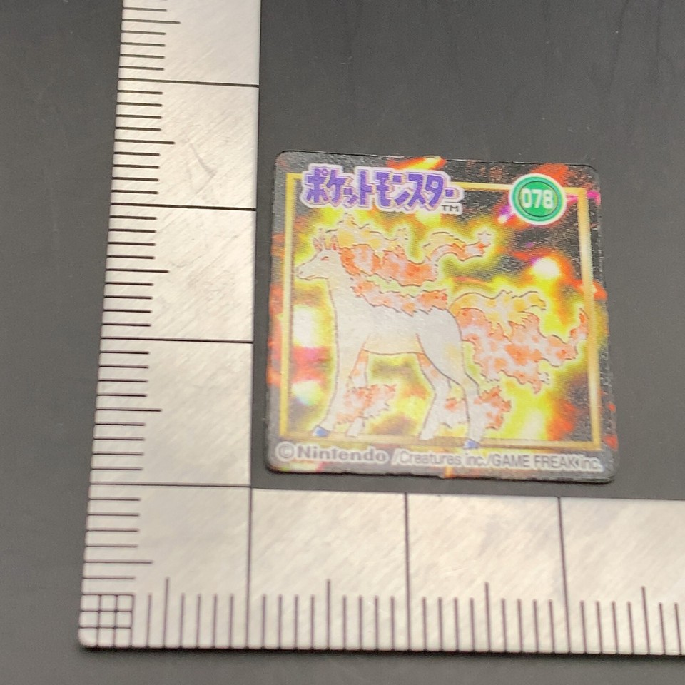 Rapidash Pokemon Mini Cards Nintendo Japanese Game F/S Anime Vintage ...