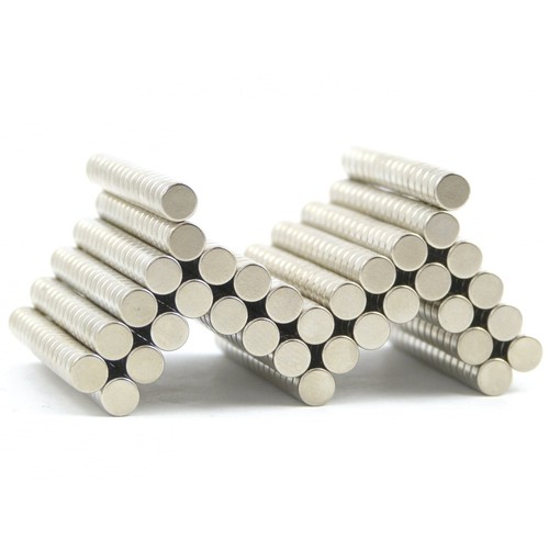 BULK PKS N52 5mm dia x 2.5mm strong Neodymium disk magnets craft fridge ...