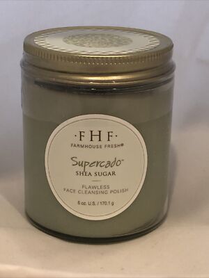 New, SEALED Farmhouse Fresh FHF Supercado Shea Sugar Face Cleansing ...