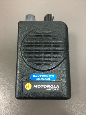 Motorola Minitor 5 Pager, Model # A03KMS9238BC, VHF, 1 CH SV, NO ...