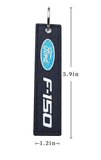 2 pcs in Set Ford F150 Keychain Double Sided for Motorcycles, Car, Bike ...