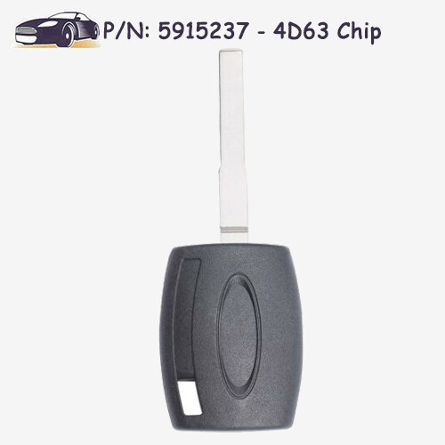 Uncut Ignition Transponder Chip Key Fob 4D63 for Ford C-Max Focus ...