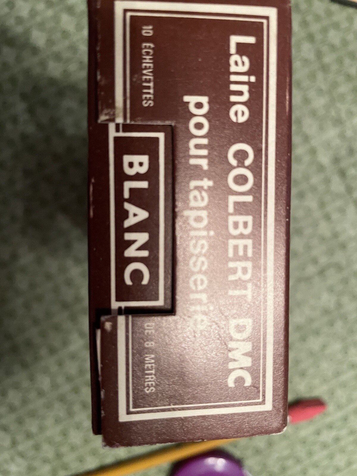 3 Boxes Blanc Laine Colbert DMC tapestry Wool+ Extras