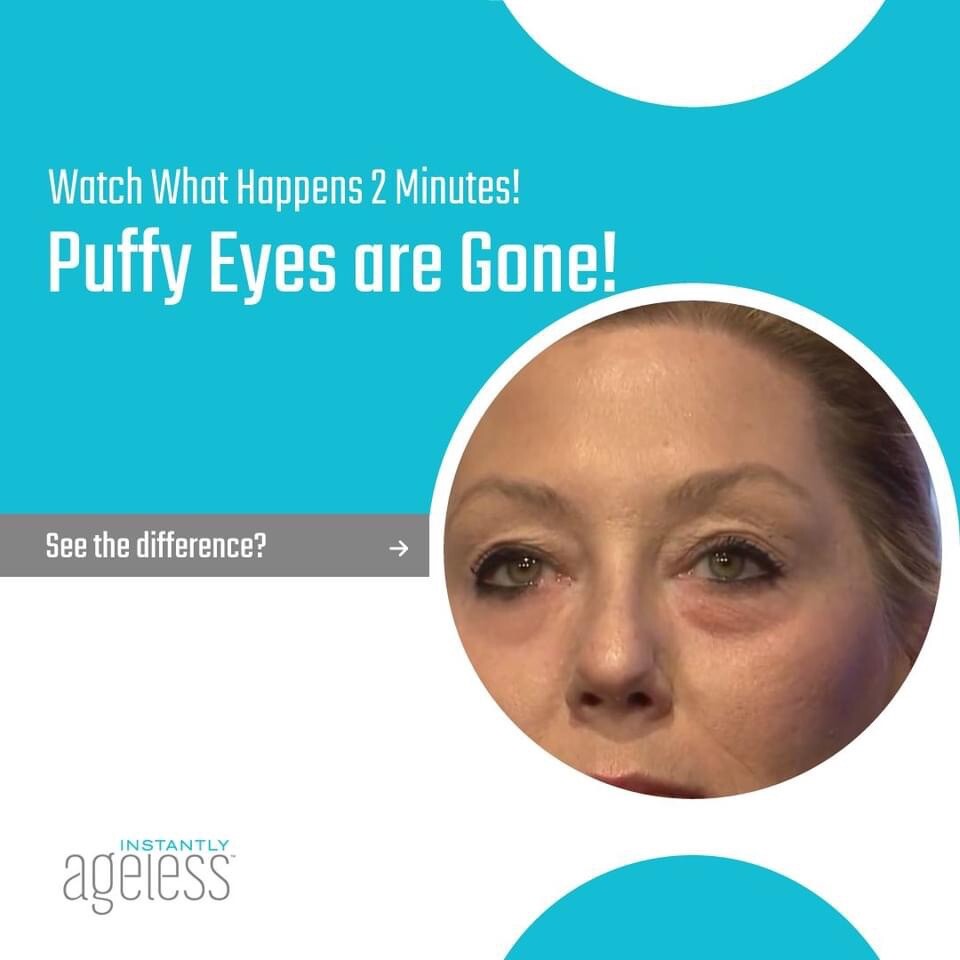5 Vials Instantly Ageless RESEALABLE Vials Anti Wrinkles Reduce Puffy ...