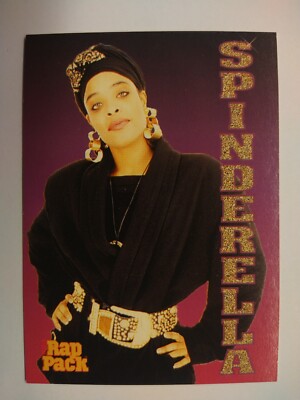 1991 Premier Cards The Rap Pack Rap Artists Card #112 Spinderella NEW ...