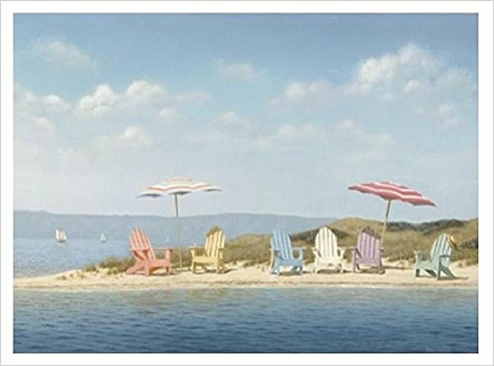 Summer Colors Art Print by Daniel Pollera 14x10 Art Print Coastal Beach ...