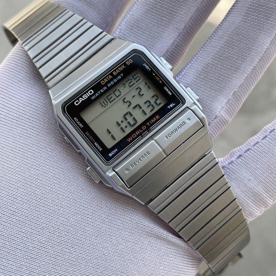 Vintage Casio Data Bank 50 DB-520 From 1980 | eBay