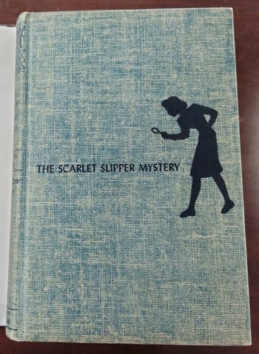 1st edition 3rd print 1955 Nancy Drew #32 The Scarlet Slipper hcdj ...
