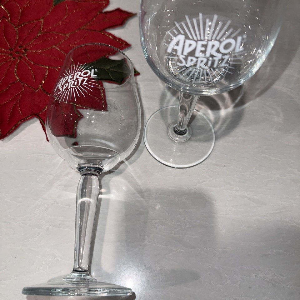 2 PACK - Aperol Spritz Balloon Glassware - 18oz - New 2025 Edition Very ...
