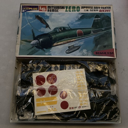 LS Mitsubishi A6M5c Zero Japanese Navy Fighter 1/32 NIB Model Kit | eBay
