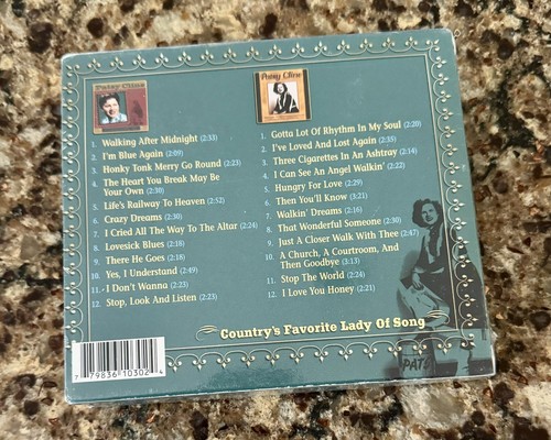 Patsy Cline - 2 CD Boxed Set - Country's Favorite Lady Of Song - New ...