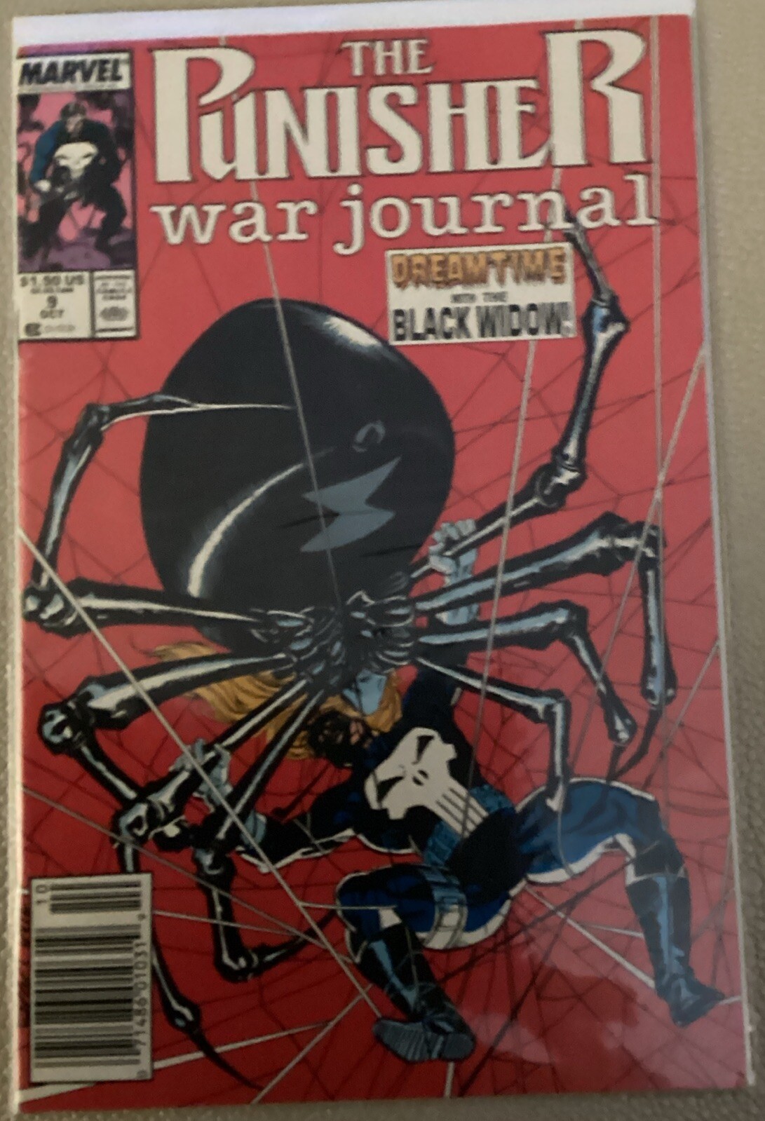 PUNISHER: WAR JOURNAL #9 1989 Marvel Jim Lee Cover Art NEAR MINT | eBay