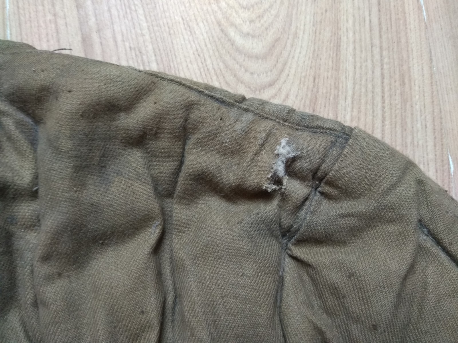 Vintage Soviet Army USSR Uniform Jacket Military FUFAIKA VATNIK ...