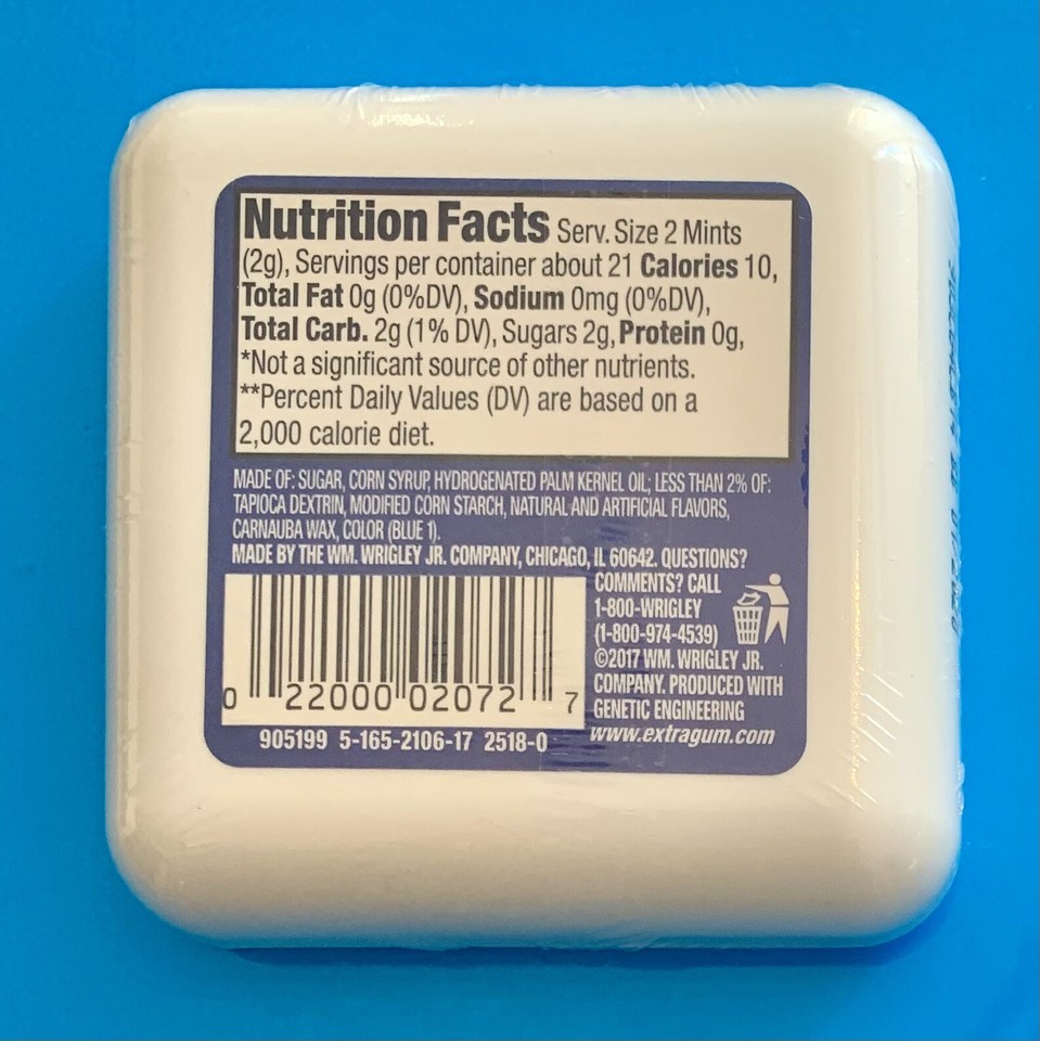 Wrigley’s Extra Chewy Mints Peppermint Discontinued Candy Sealed | eBay