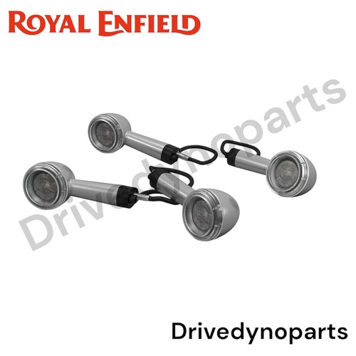 Royal Enfield genuine silver led indicators for continental gt ...