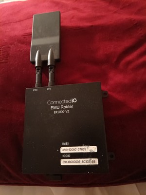 CONNECTED IO ER1000-VZ EMU INDUSTRIAL ROUTER LAN WAN 4G LTE Cat 3 w/ 3G ...