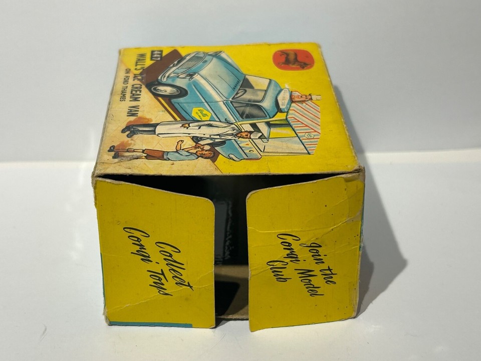 Corgi Toys 447 Walls icecream van, Original, Boxed, Vintage, Rare, 1960 ...