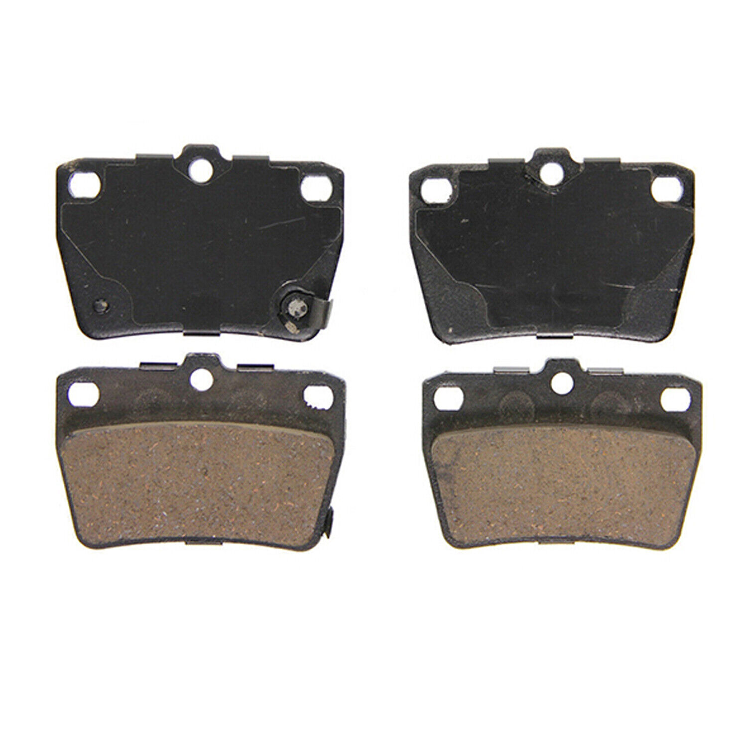 Rear Ceramic Brake Pads with Hardware Brake Pad for 2004 2005 Toyota ...