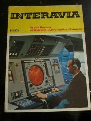 Interavia Magazine August 1971 Aviation Astronautics Avionics | eBay