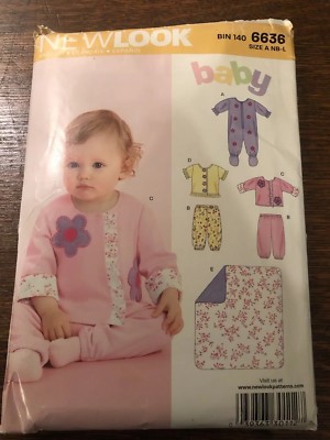New Look Pattern 6636 Size A | eBay