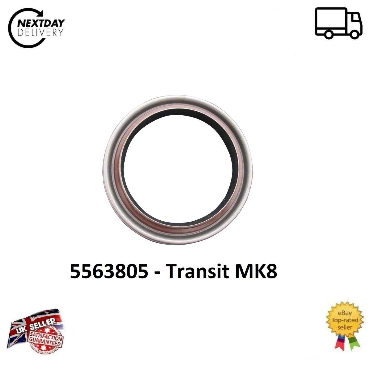 FORD TRANSIT MK8 Rear Axle Wheel Bearing Seal 5563805 NEW PAIR X 2 FREE ...