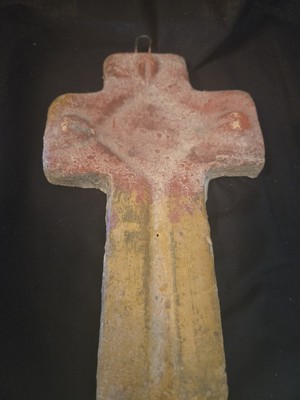 Rustic Clay Cross | eBay