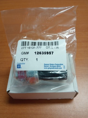 Oil Pressure Sender Genuine GM 12635957 OEM NEW IN Box | eBay