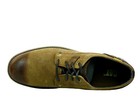 Caterpillar Mens RUSK Oxford Work and Casual Dark Beige Leather Shoes ...