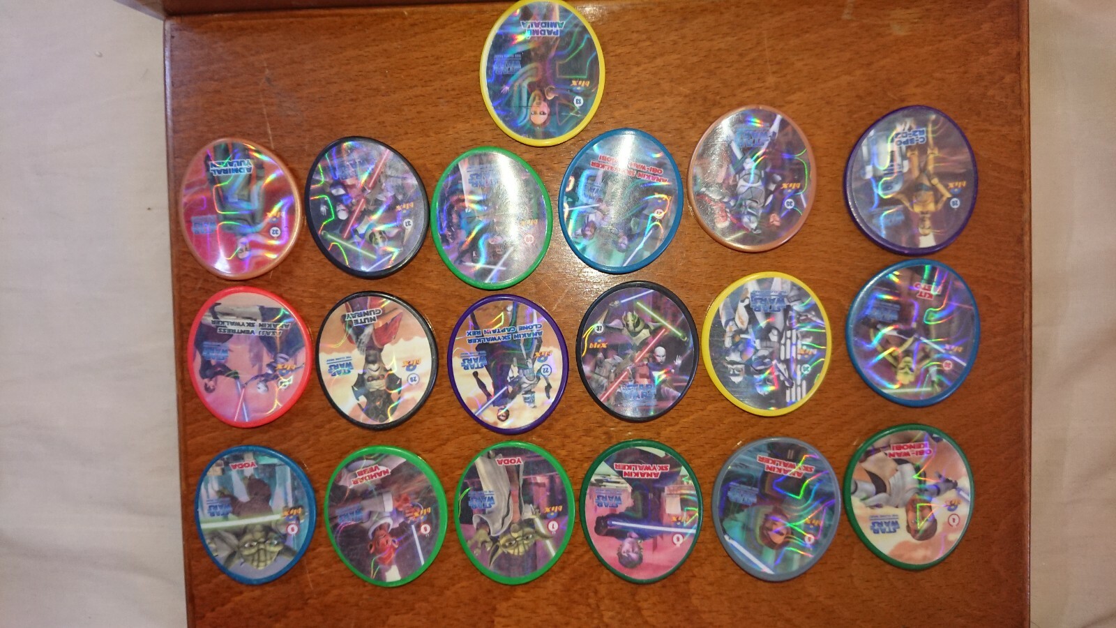 Matutano cheetos Star Wars Clone ars Blix Tazos Tazo Caps Pogs ...