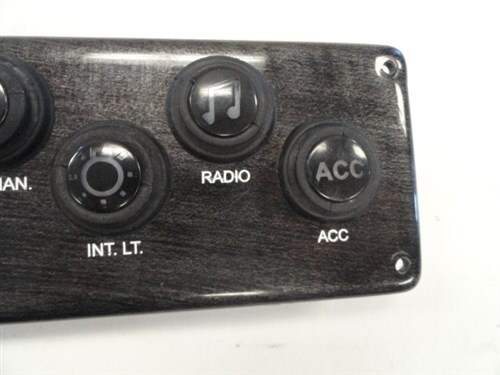 RANGER PUSH BUTTON SWITCH PAD PANEL 16 1/2" X 3 1/4" MARINE BOAT | eBay