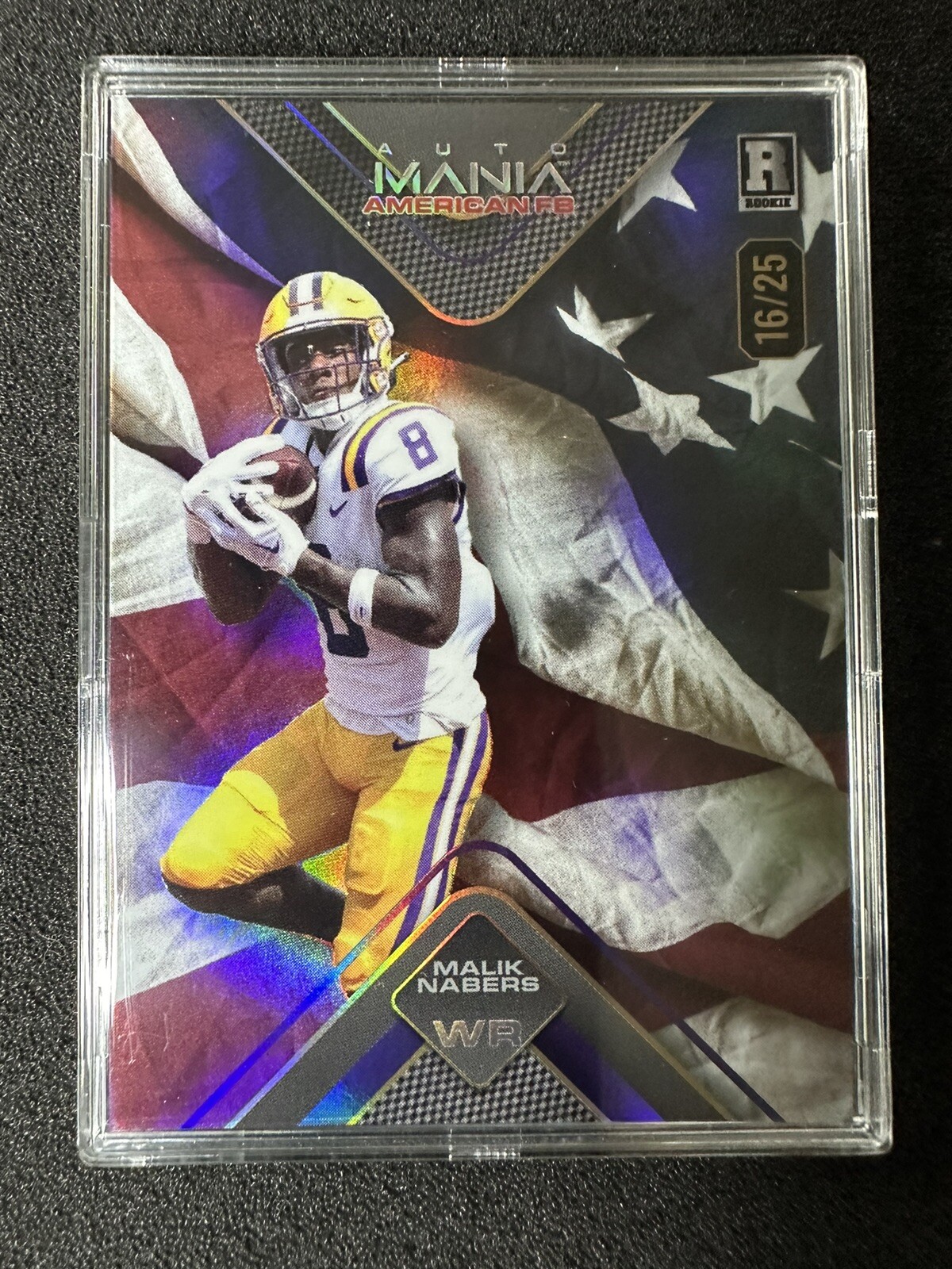 2024 WILD CARD AUTO MANIA AF 16/25 MALIK NABERS ROOKIE PROMO RC | eBay