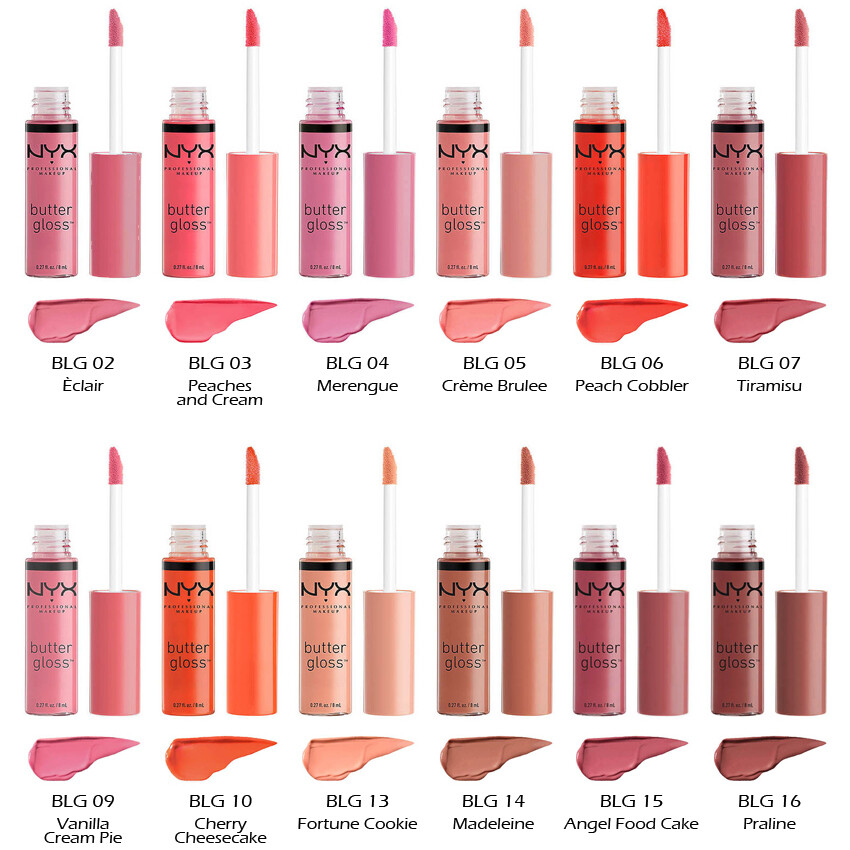 Merengue Nyx ℳ On X: "my Signature NYX Butter Glosses In: