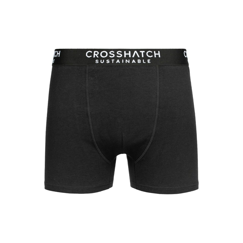 Mens 5 Pack/3 Pack Crosshatch Boxer Shorts Underwear Trunks Multipack ...