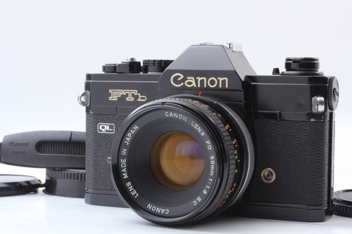 [Exc+5] Canon FTb QL Black + FD 50mm F/1.8 S.C. Lens From JAPAN | eBay