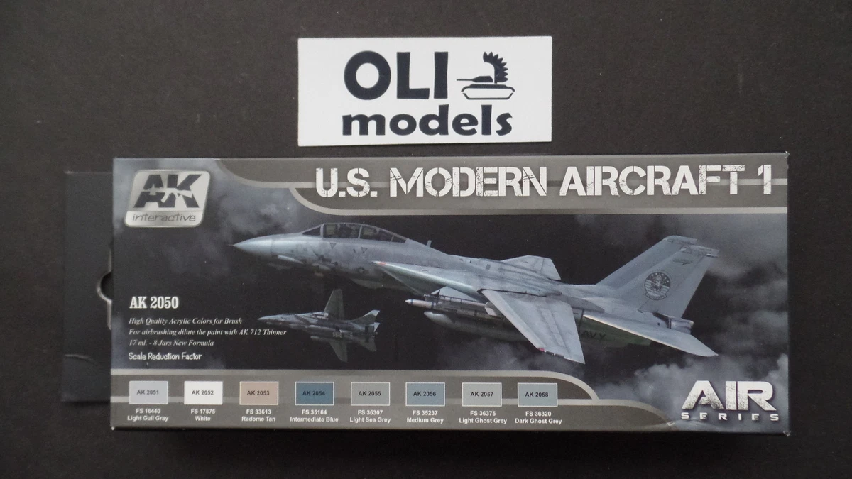 AK Interactive: 3rd Gen Air Force ANG Modern Aircraft, 48% OFF