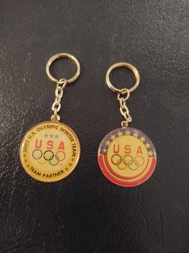 Vintage US Olympics Keychain 2 Different Ones (2) | eBay