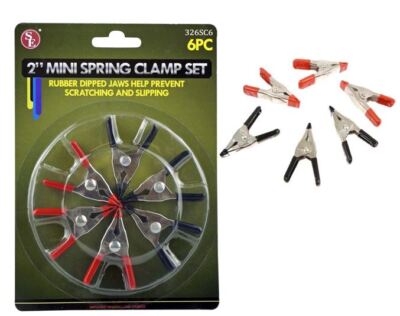 Sona 6 Piece Mini-Spring Clamp Set | eBay