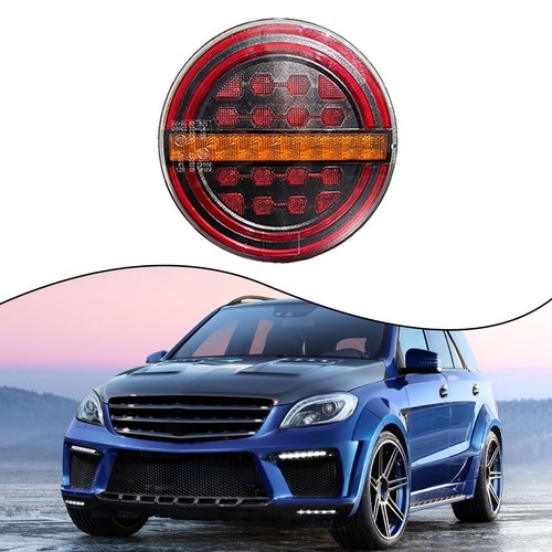 Feu d'arr t de frein arri re rouge 4 rondes DEL pour camions mesures de s | eBay